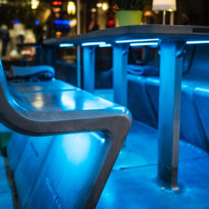 stayconcrete - heated benches